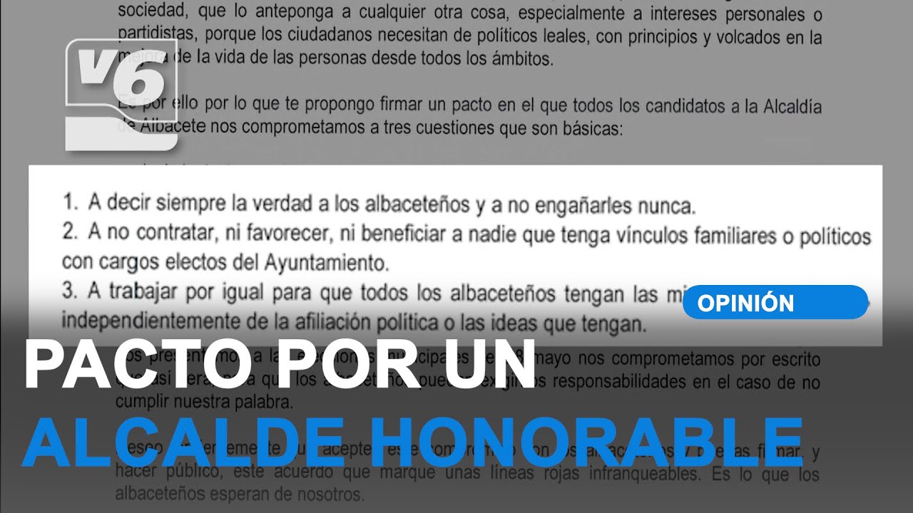 EDITORIAL | El ofrecimiento del PP para tener un alcalde «honorable» en ...