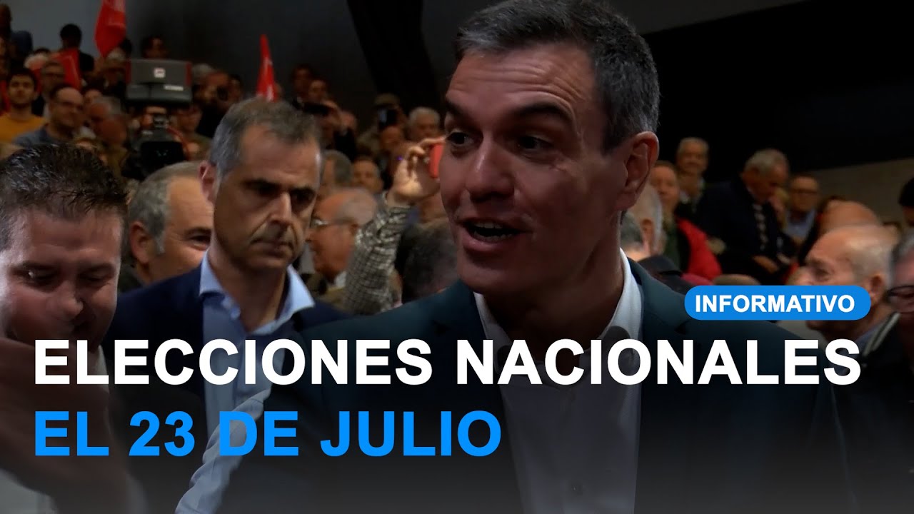 Pedro Sánchez Convoca Elecciones Generales Para El 23 De Julio Vision