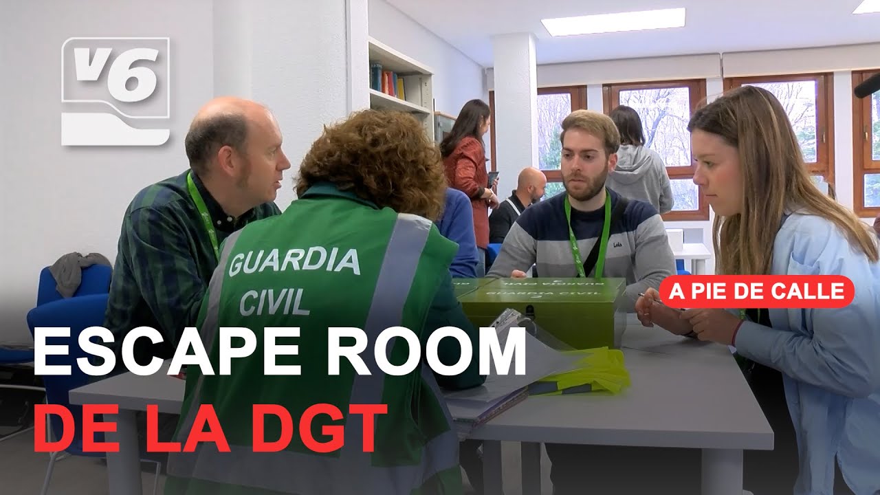 APDC | Reportaje del ‘escape room’ de la DGT | Vision 6 Televisión